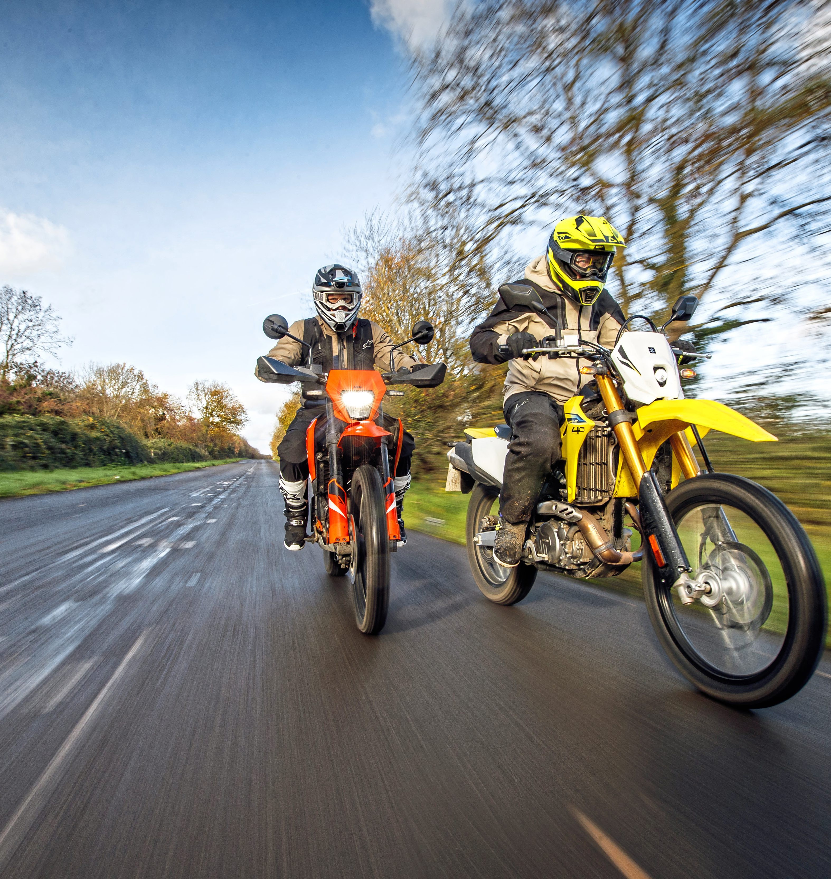 94 down and dirty with ktm 390 enduro r and suzuki dr-z4s - 4 Feb 2026 ...