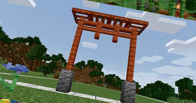 Gate Design For Japanese Gardens In 2020 Amazing Minecraft Minecraft