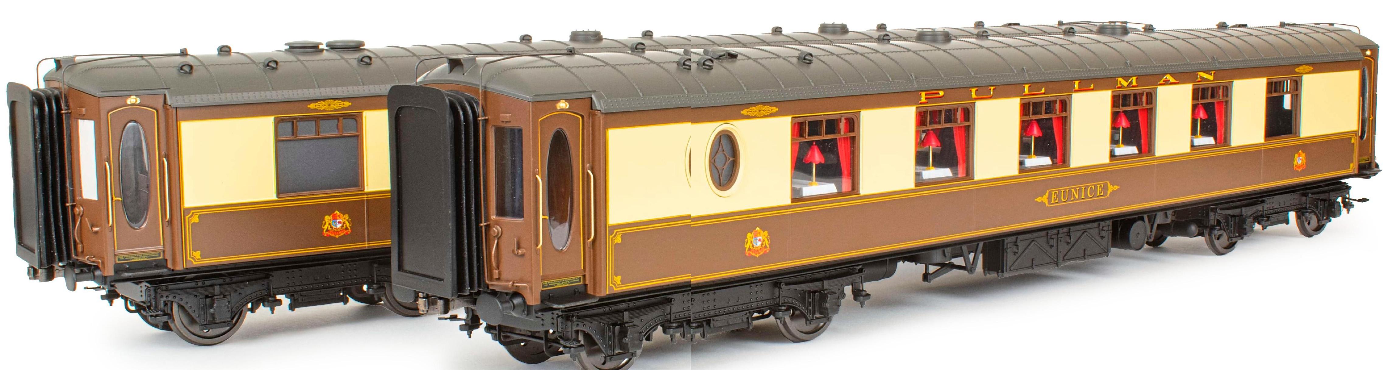 Pullman Car Wooden Models HO Scale Used Very Vintage WOOD And METAL